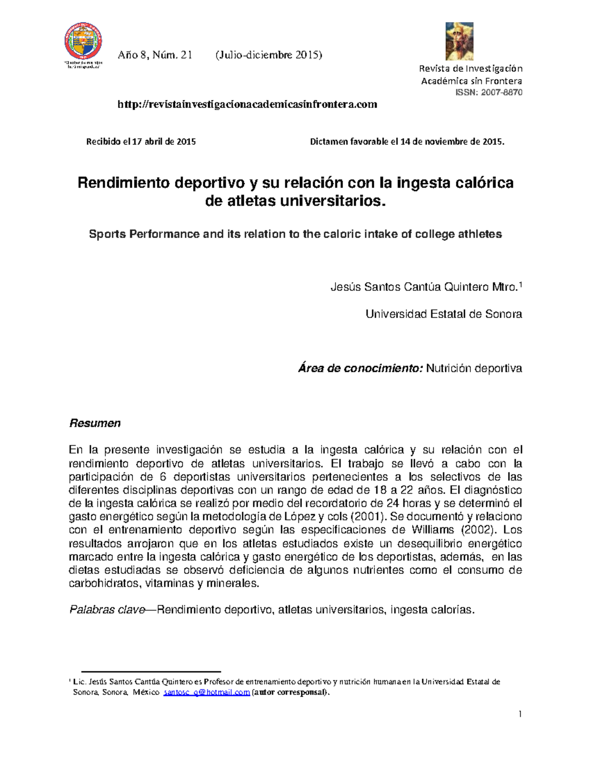 Rendimiento+deportivo+y+su+relación+con+la+ingesta+calórica+de+atletas ...
