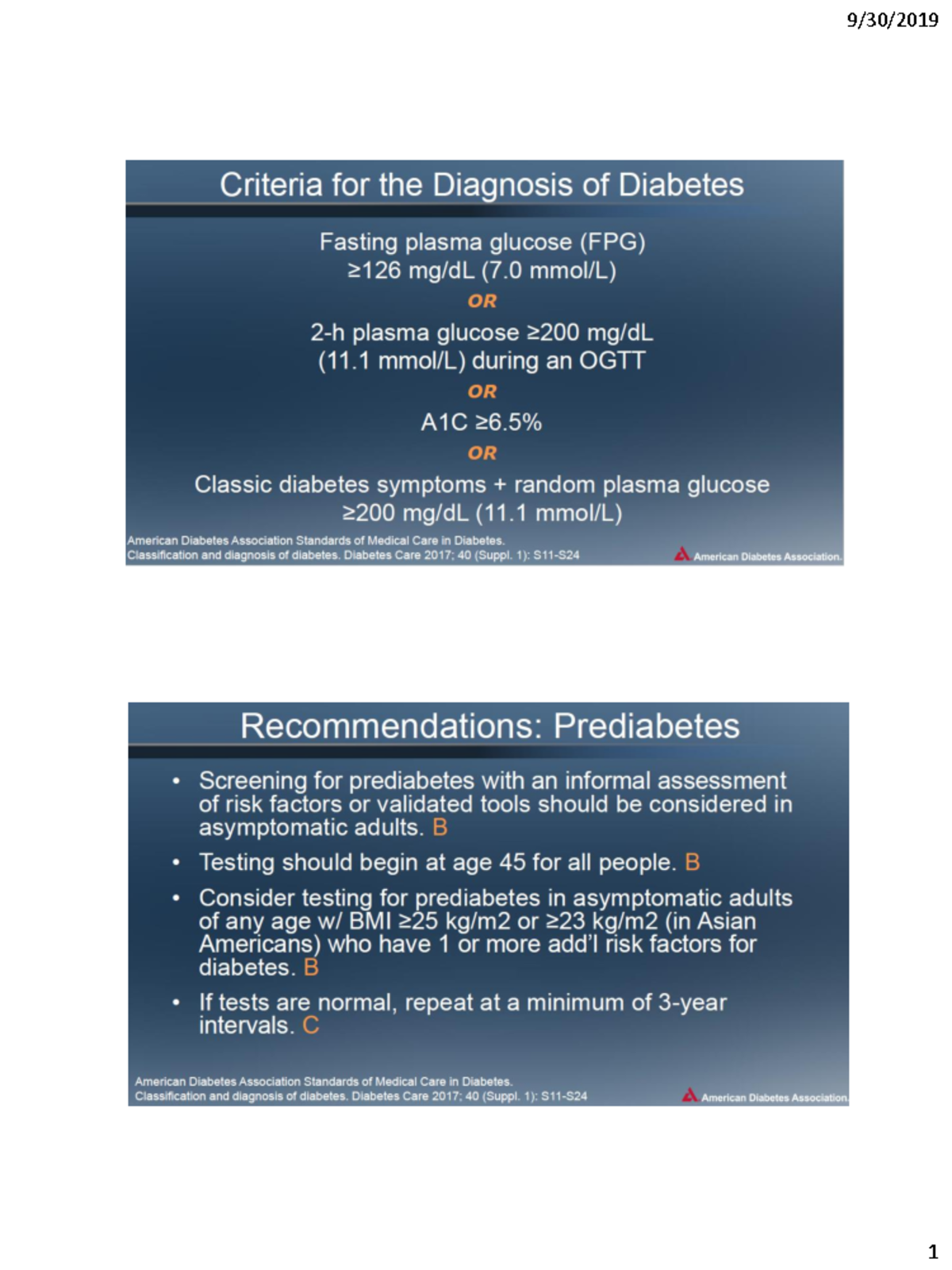 Latest guidelines in T2DM 2018 updates pdf - Biochemistry - Standards ...