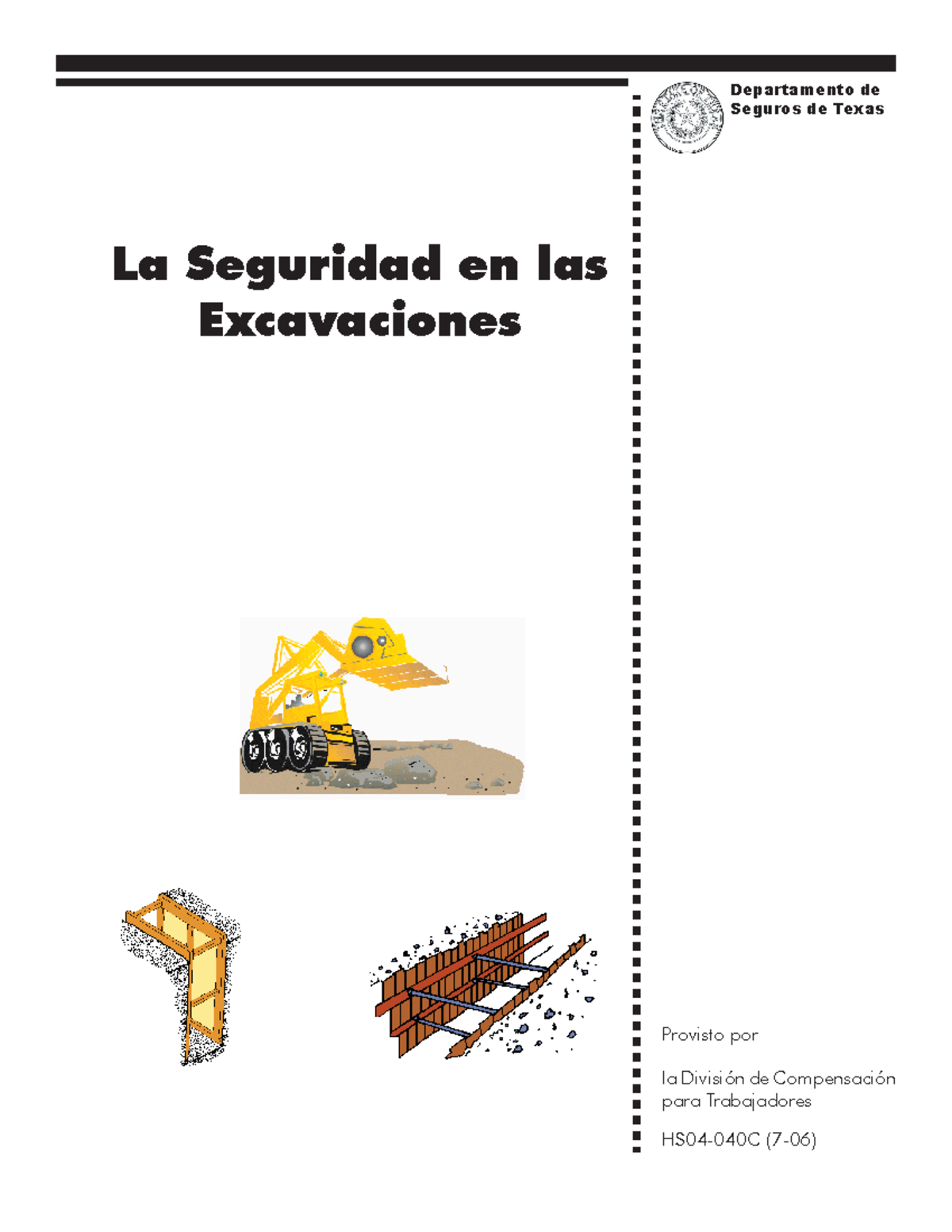 La seguridad en las excavaciones - Un operador atento y un señalador ...