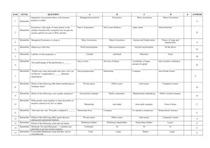 Spectrum-befa - Notes - Business Economics and Financial Analysis - Studocu