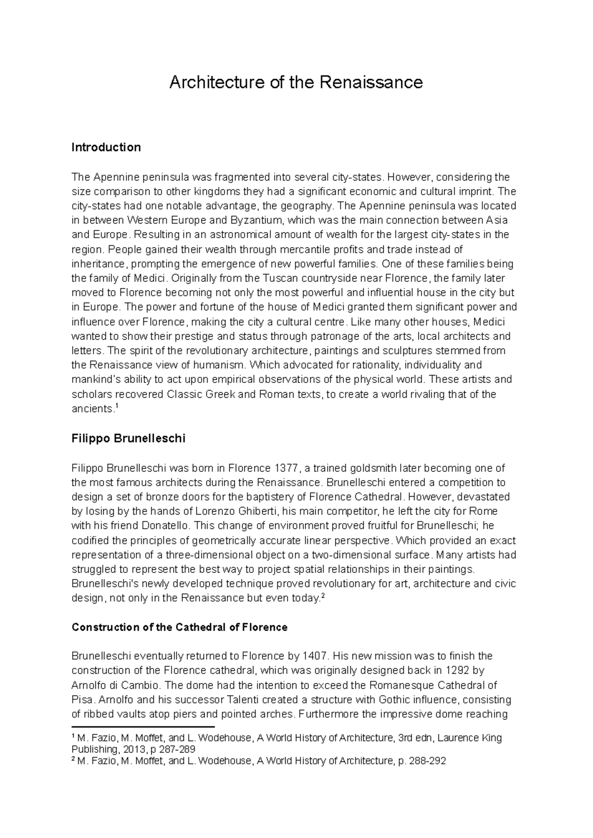 Architecture of the Renaissance - Architecture of the Renaissance ...