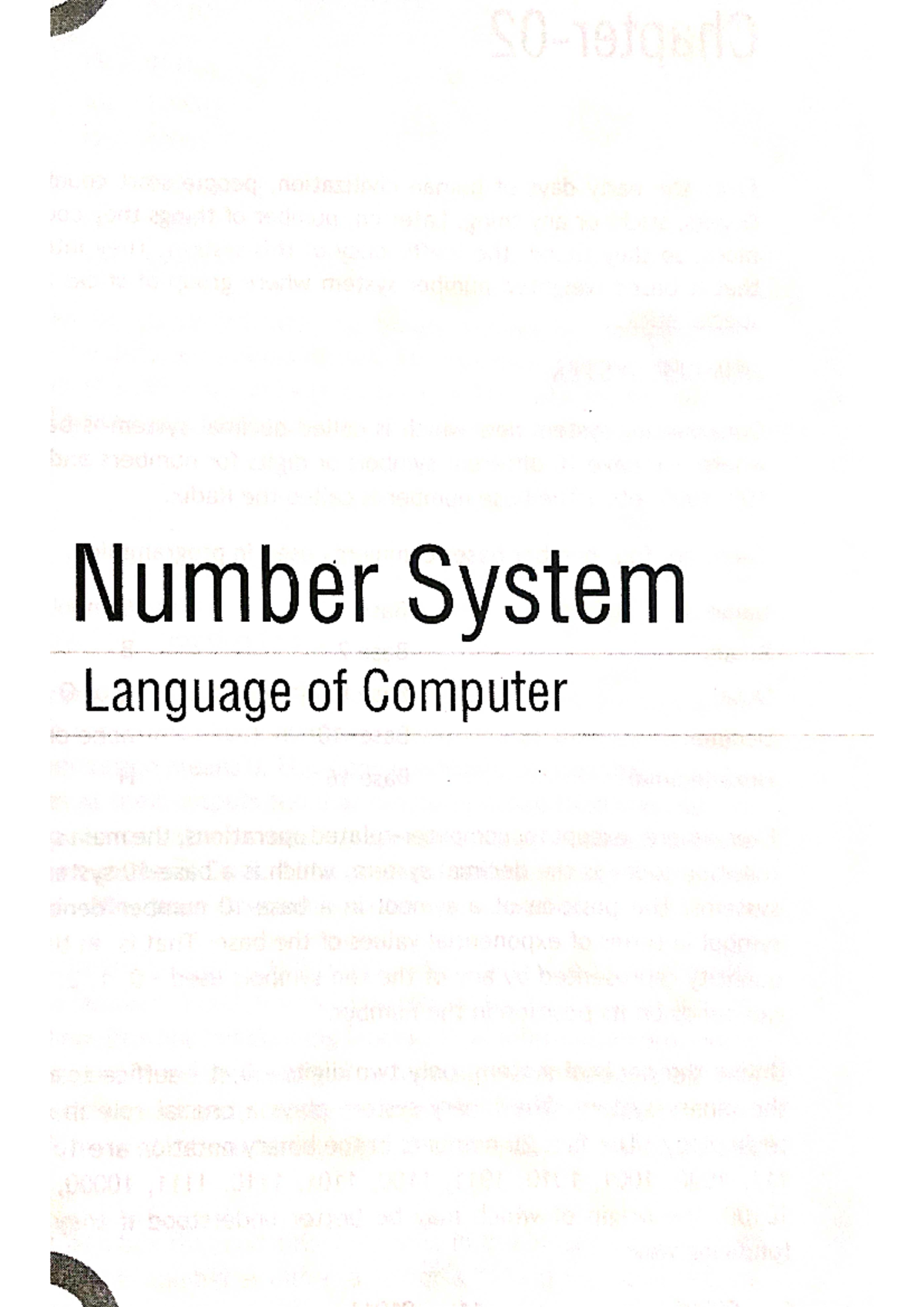 Doc Scanner Feb 24, number system. Languages of computer - Diploma in ...