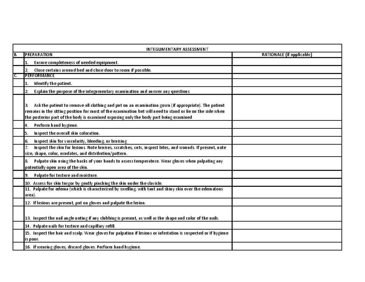 Rationale-assignment - B. PREPARATION RATIONALE (if applicable) 1 ...