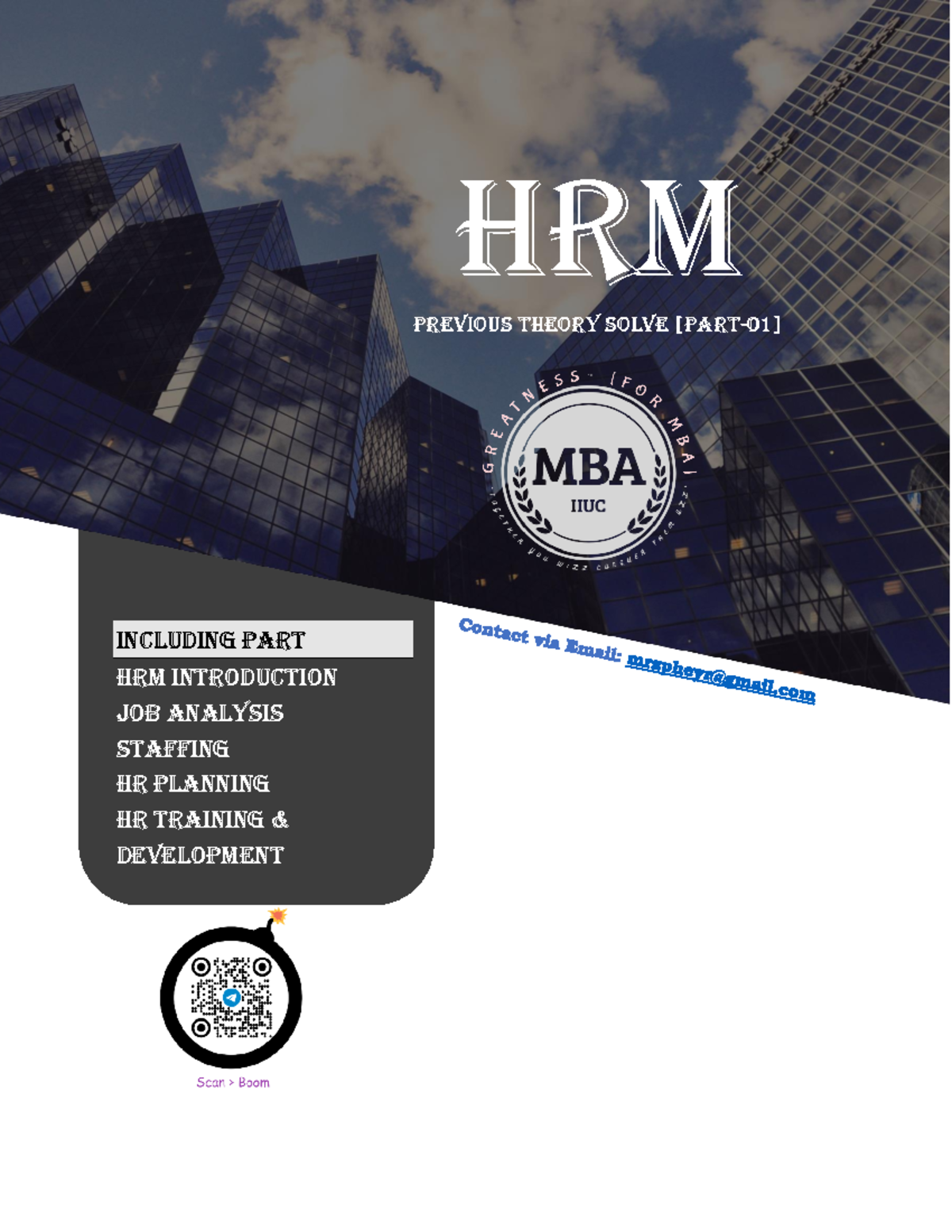 HRM PQ Final Part-1 [Modify] - HRM PRevious THeoRy solve [PaRT-01 ...