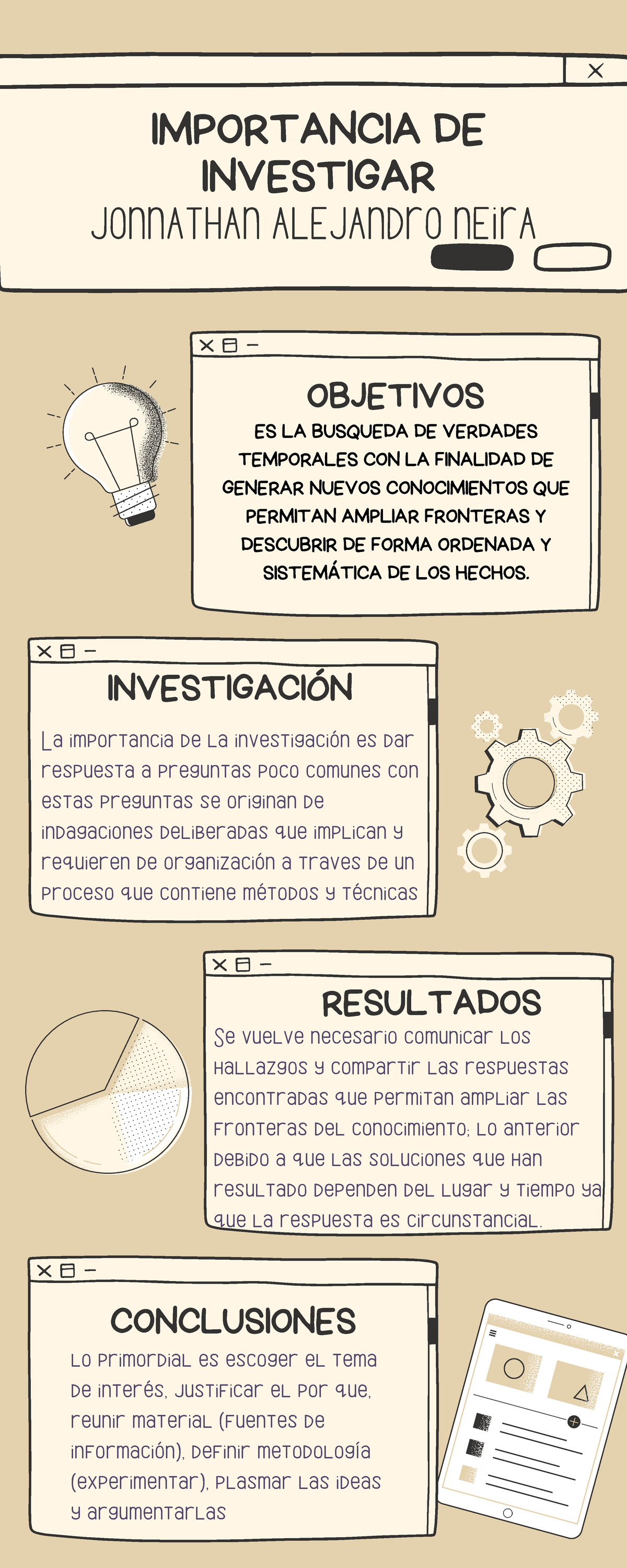 Importancia DE Investigar - IMPORTANCIA DE INVESTIGAR JONNATHAN ...