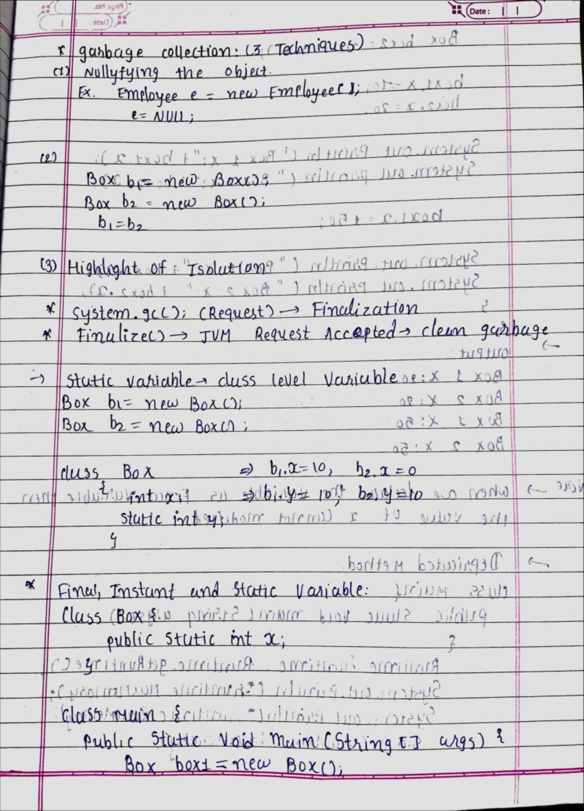 Programming with java - B.tech CSE - Studocu