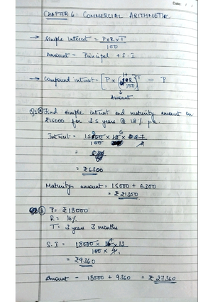 BMS Correlation - business mathematics and statistics - Studocu