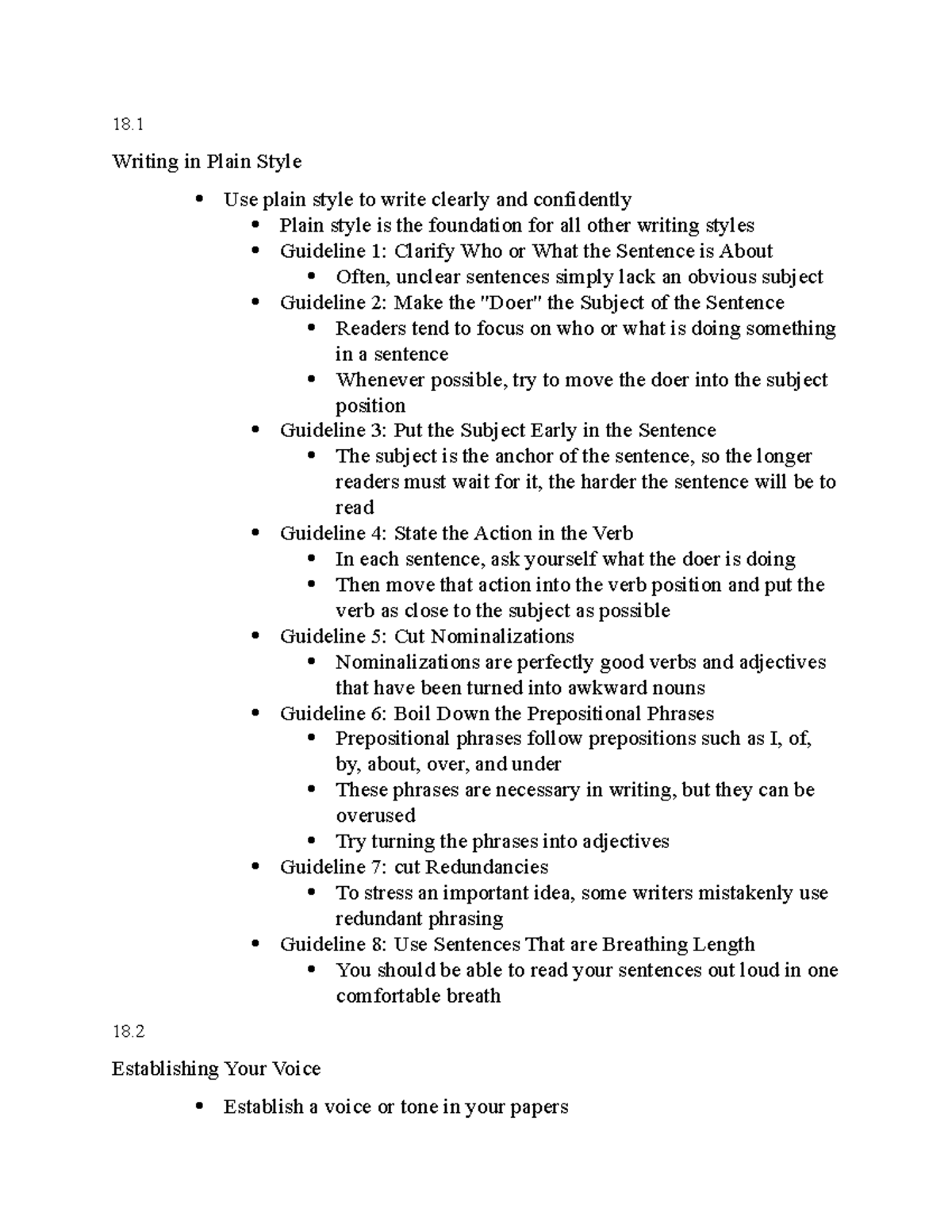 How to write a paper - Writing in Plain Style Use plain style to write ...