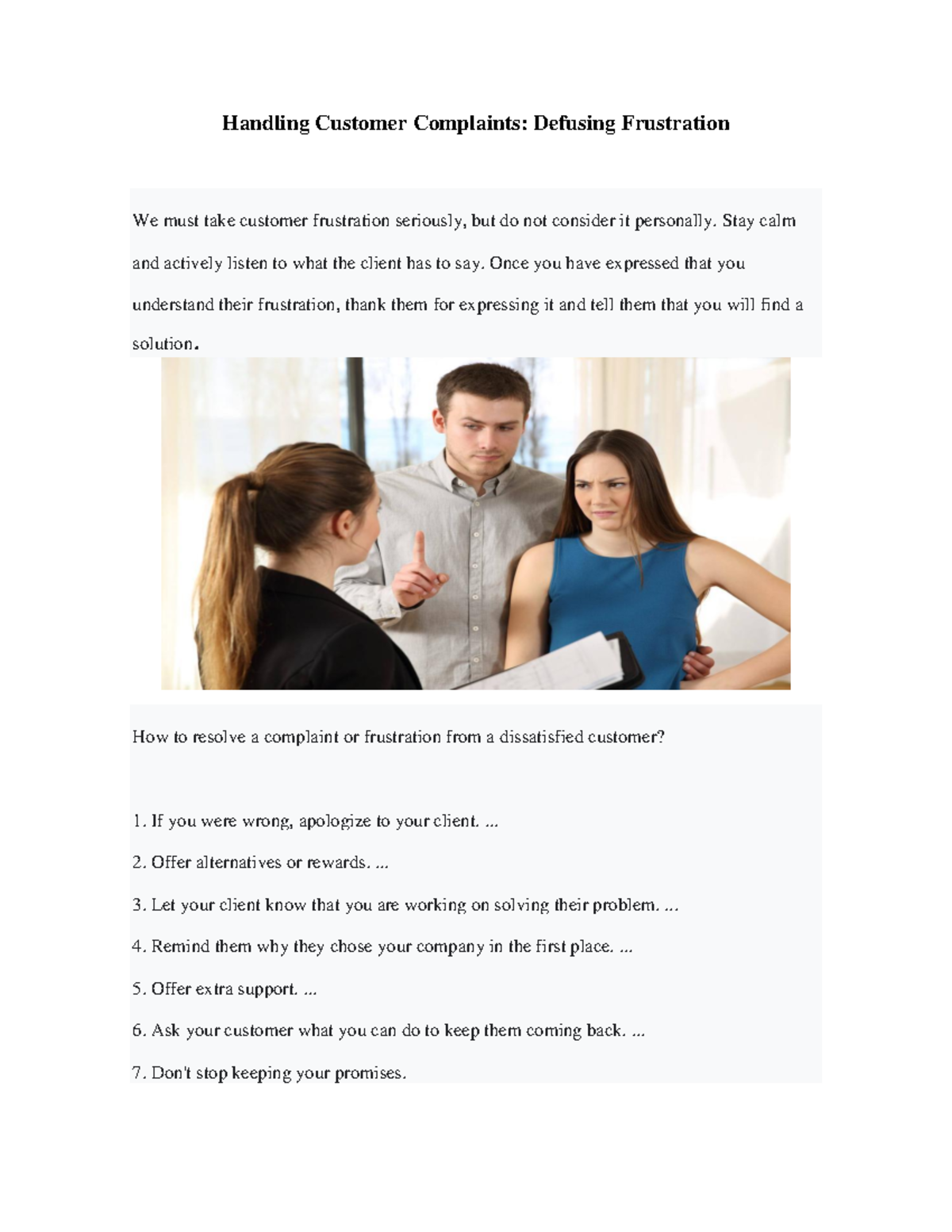 Calderón-Geofranis-Handling Customer Complaints - Handling Customer ...