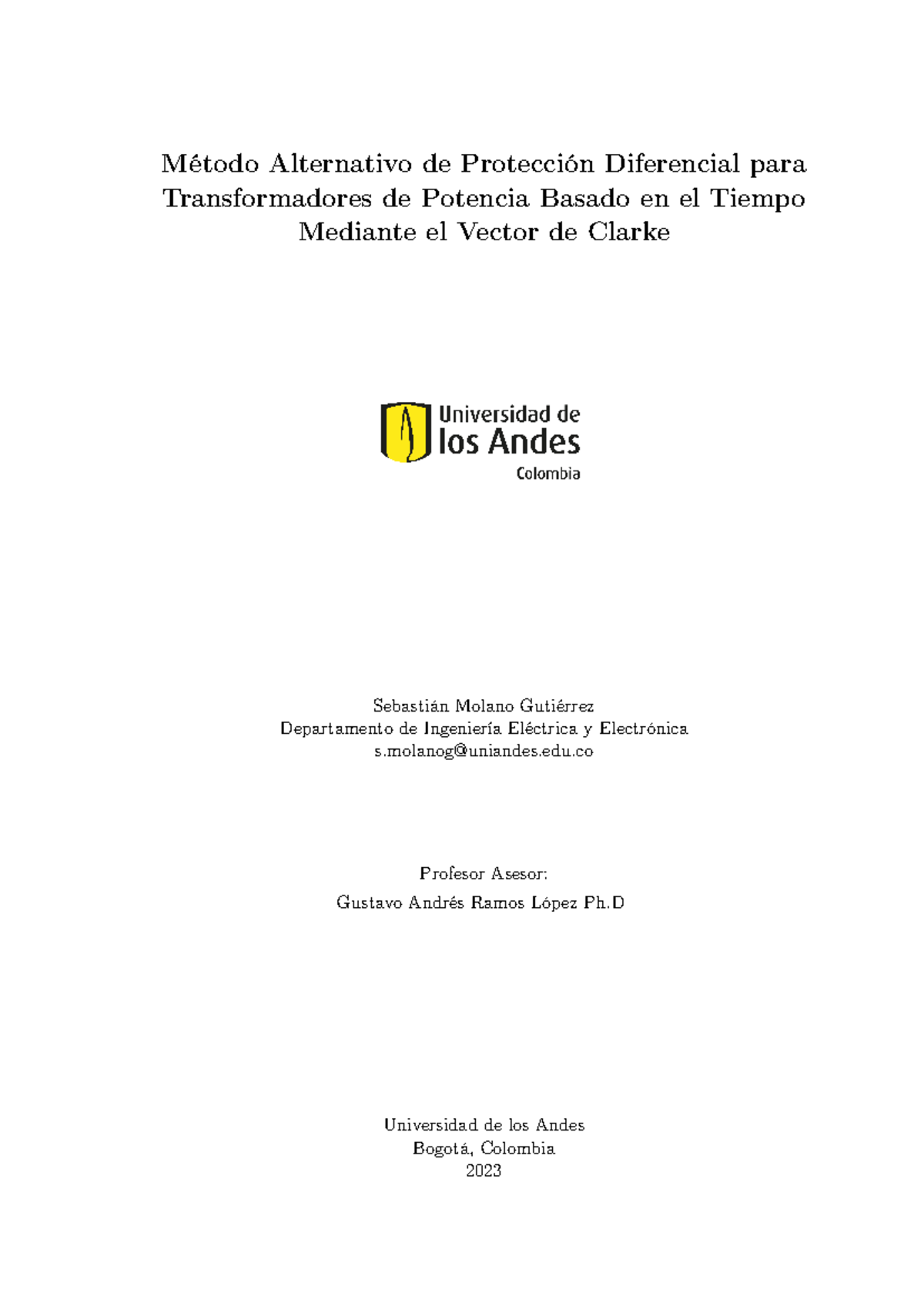 Método alternativo de protección diferencial para transformadores de ...