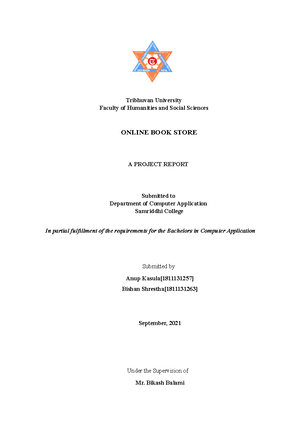 Internship Report - AN INTERNSHIP REPORT ON FRONT END WEB DESIGN – A ...