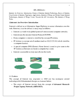Pdf converter 202209265935 - Internet Of Things ( IOT) - Studocu