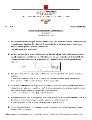 Kërkesë PUNE shembull - Nr. _______ KËRKESË KËRKUES: Emër Mbiemër ...