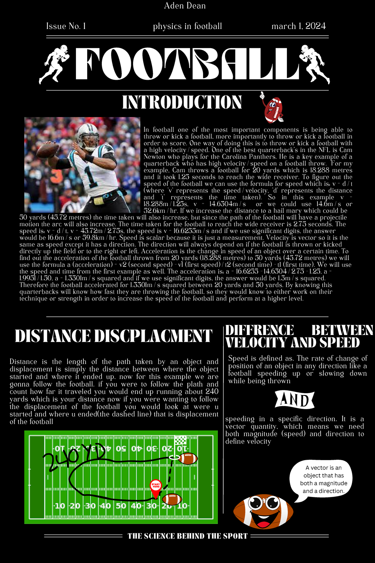 science in football - FOOTBALL In football one of the most important ...