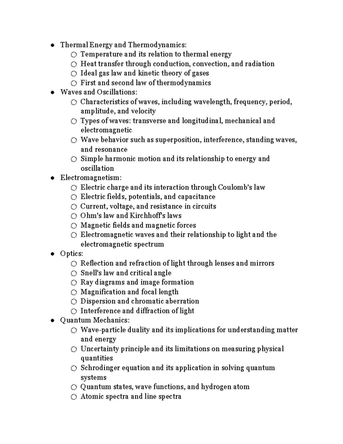 Physics notes 3 - Thermal Energy and Thermodynamics: Temperature and ...