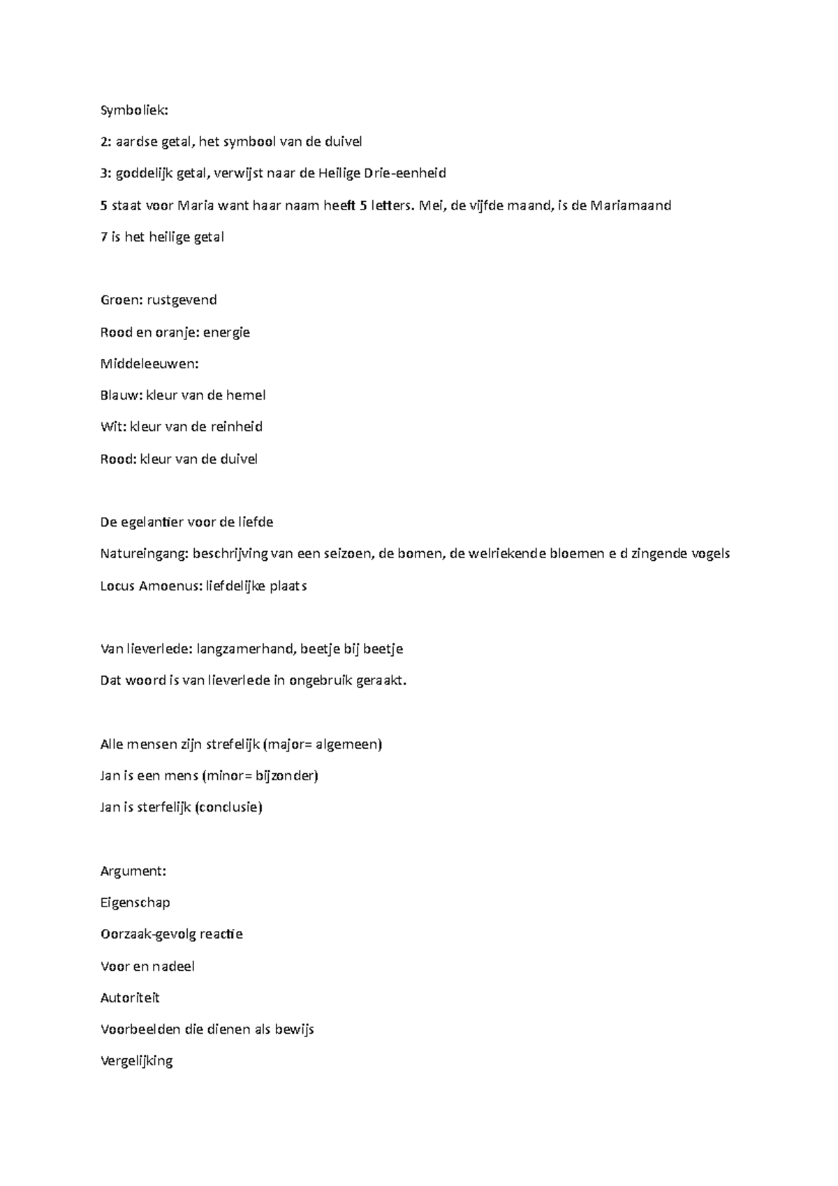 Thema 3 - Symboliek: 2: aardse getal, het symbool van de duivel 3 ...