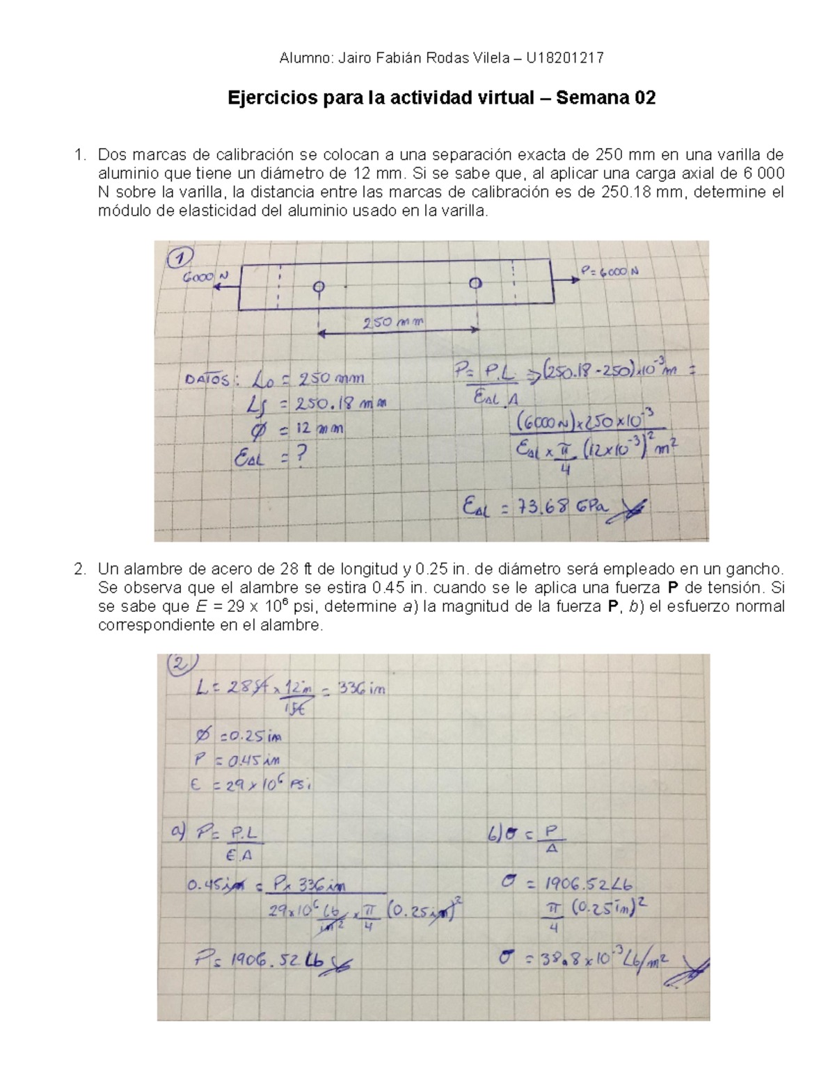 U2 S2 Ejercicios para actividad virtual - Alumno: Jairo Fabián Rodas ...