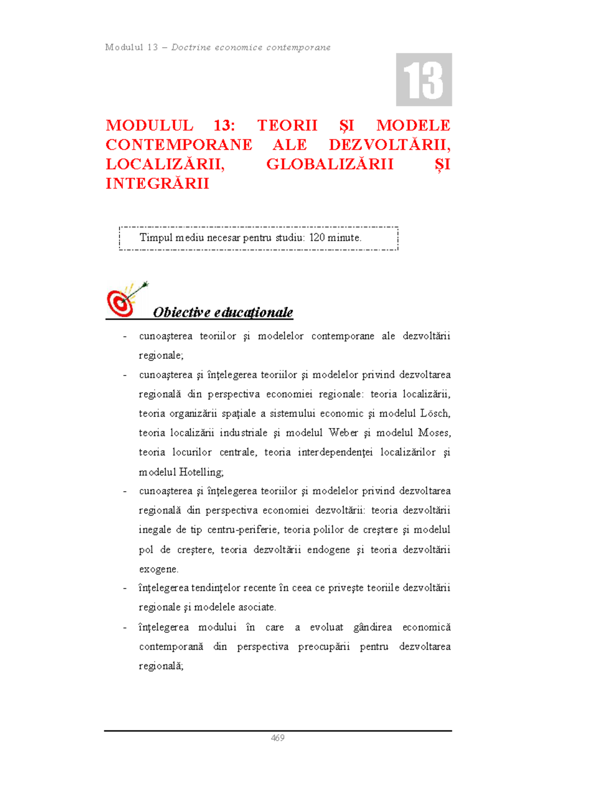 Modulul 13 2019 - Curs - Macroeconomie - UOradea - Studocu