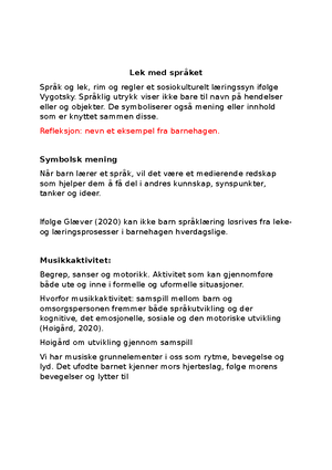 Lese og skrive utvikling - Lese og skrive utvikling Vilkår for lesing ...