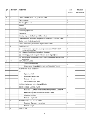 451 Form 4 Computer PP1 Marking Scheme - COMPUTER MARKING SCHEME ...
