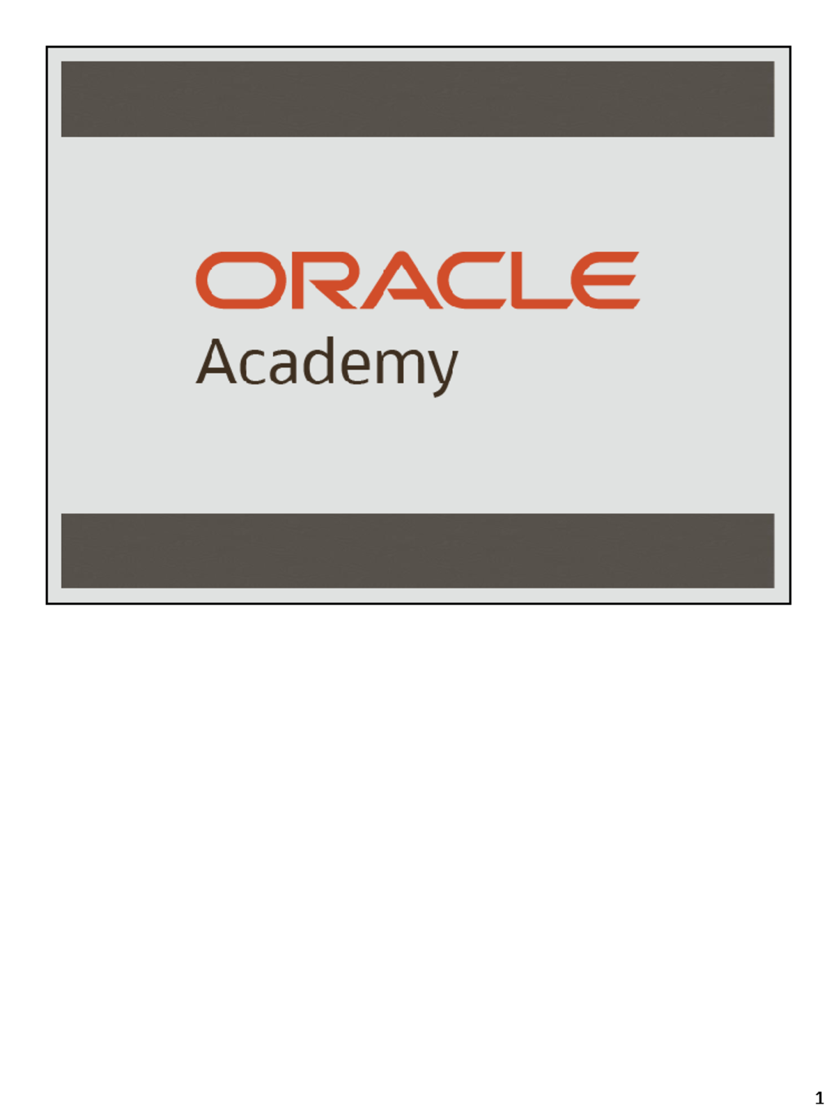 Ai ML 3 4 sg - HJK - Copyright © 2020, Oracle and/or its affiliates ...