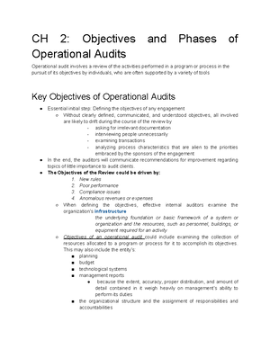 Operationa Auditing CH6 Tools - Chapter 6: Tools Histograms What are Histograms? Histograms are ...