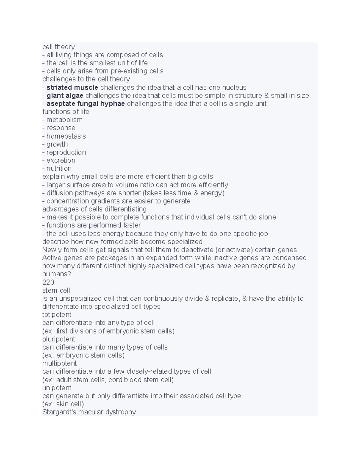 Cell theory - hello - cell theory all living things are composed of ...