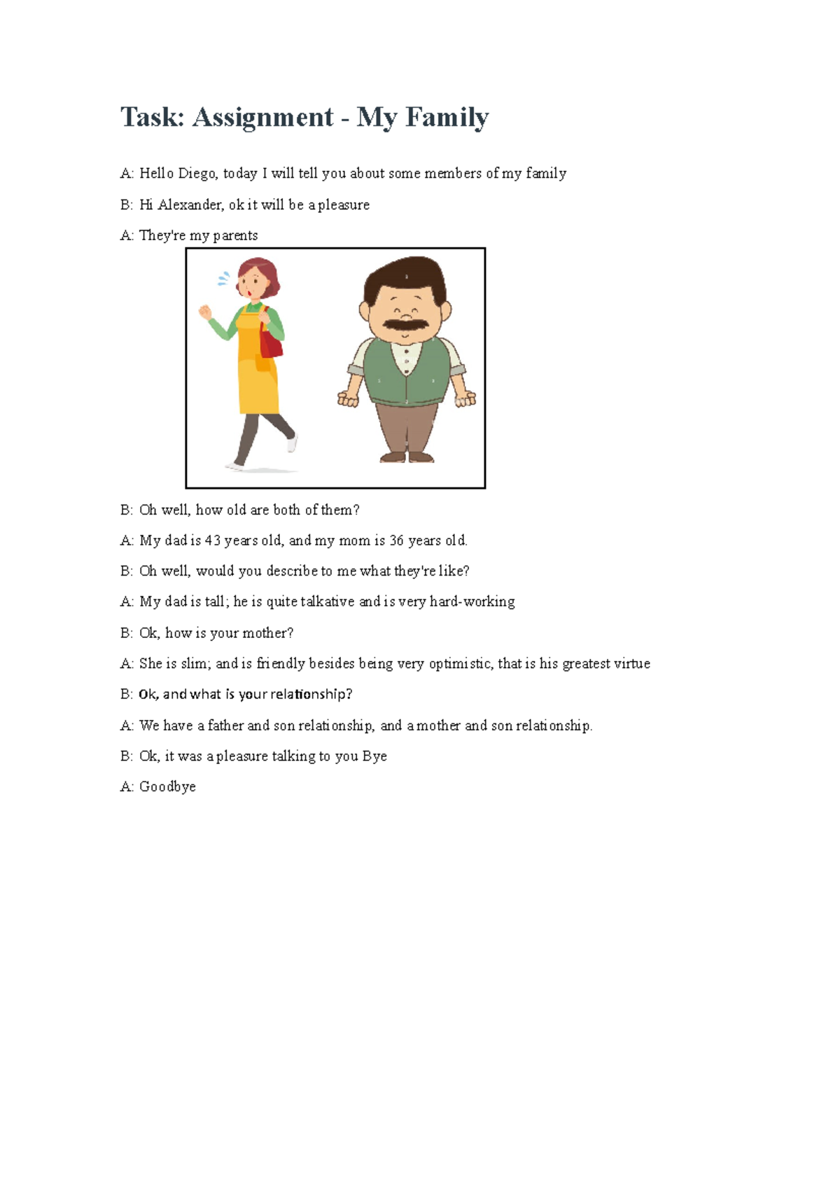 AC-S07 - Tarea grupal acerca de la descripción en familia - Task ...