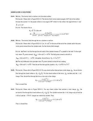 Homework 8 Solutions - HOMEWORK 8 25. MODEL : The mechanical energy of ...