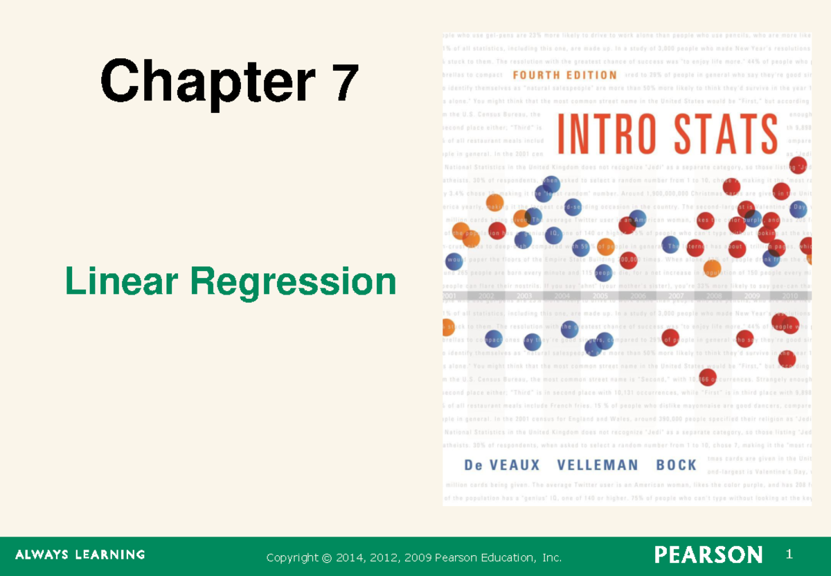 Ch 7 - Professors name is Dr. Abdelmonaem Jornaz - Chapter 7 Linear ...