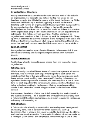 P4 D2 Template - Good - Name: Mohammed Ahmed Unit 20 Assignment 2 P4 ...