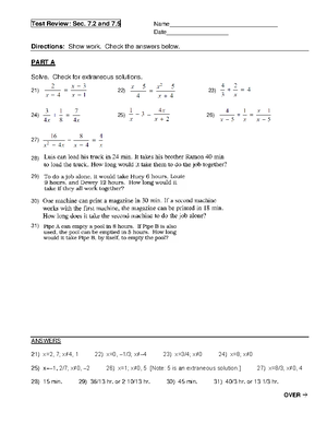 Rational Functions notes - a e ae e d e e e. w p wo e e a a j J a l e a ...