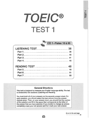 Toeic-7-Livret - Préparation blanc à l'examen d'anglais - Anglais ...