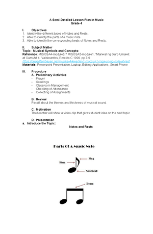 Detailed Lesson plan for Science 5 Celestial bodies for grade 5 ...
