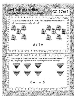 1st Grade Everyday Mathematics Scope and Sequence - Grade 1 OA = Oral ...