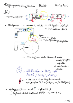 Formelsammlung Statik - Formelsammlung Statik Universität Stuttgart ...