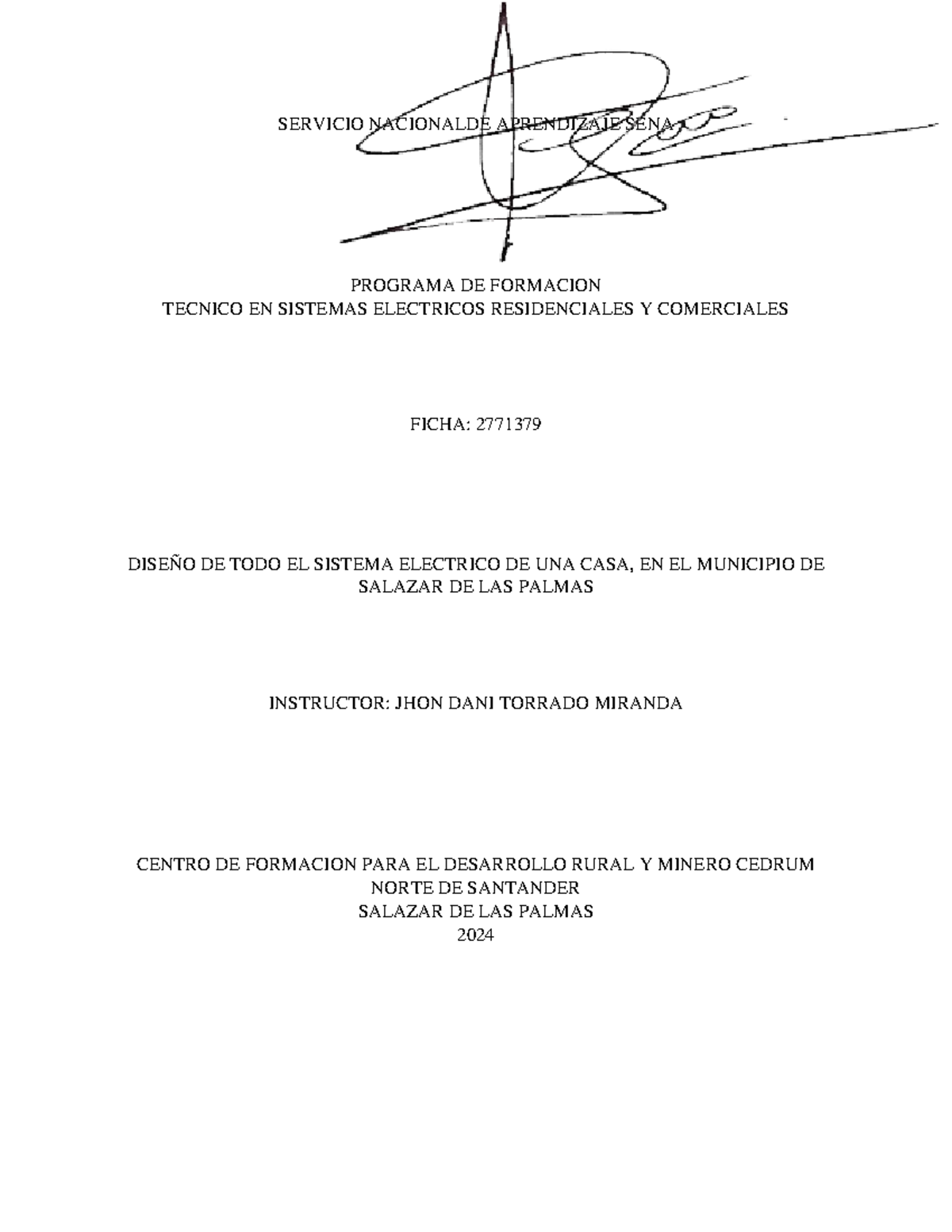 Proyrct 6O SENA TITO Finalh - SERVICIO NACIONALDE APRENDIZAJE SENA ...