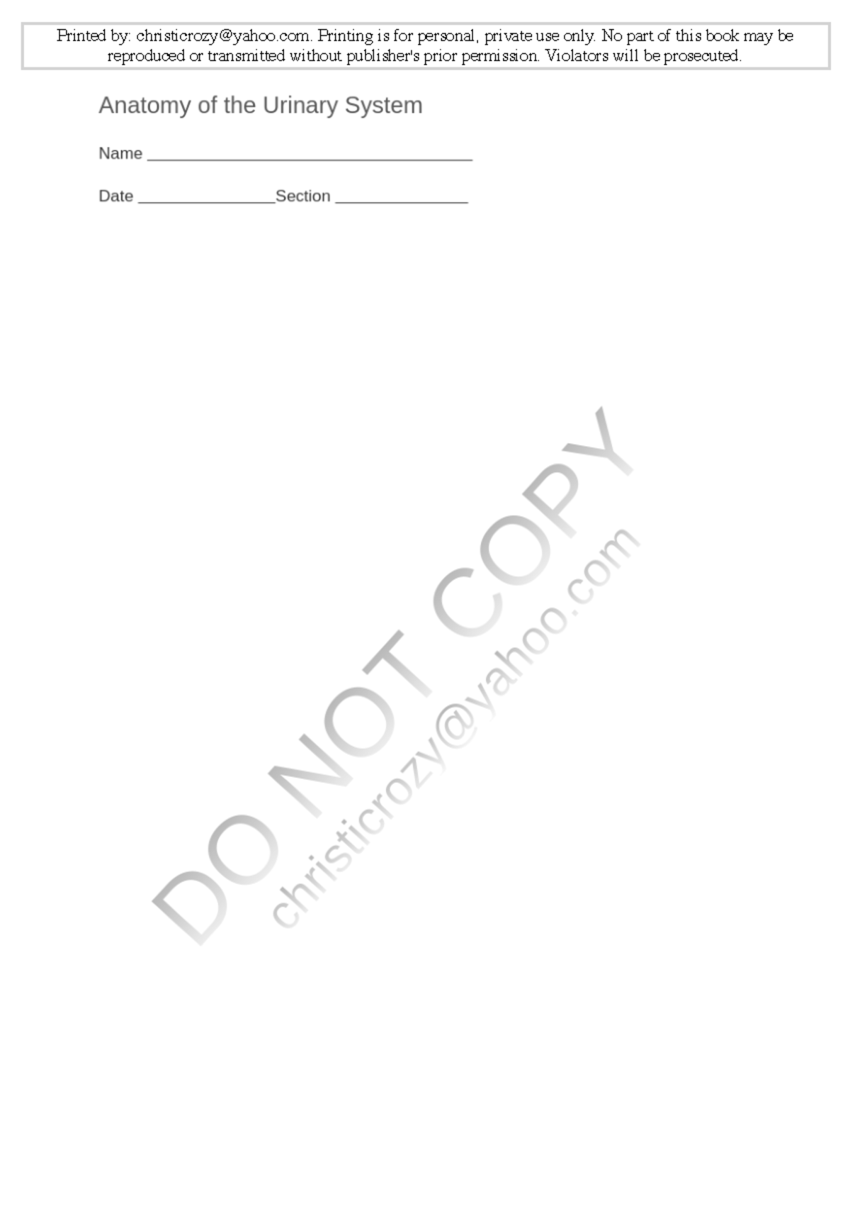 C Begovich Lab 43 - lab docs - UHSURGXFHG RU WUDQVPLWWHG ZLWKRXW ...