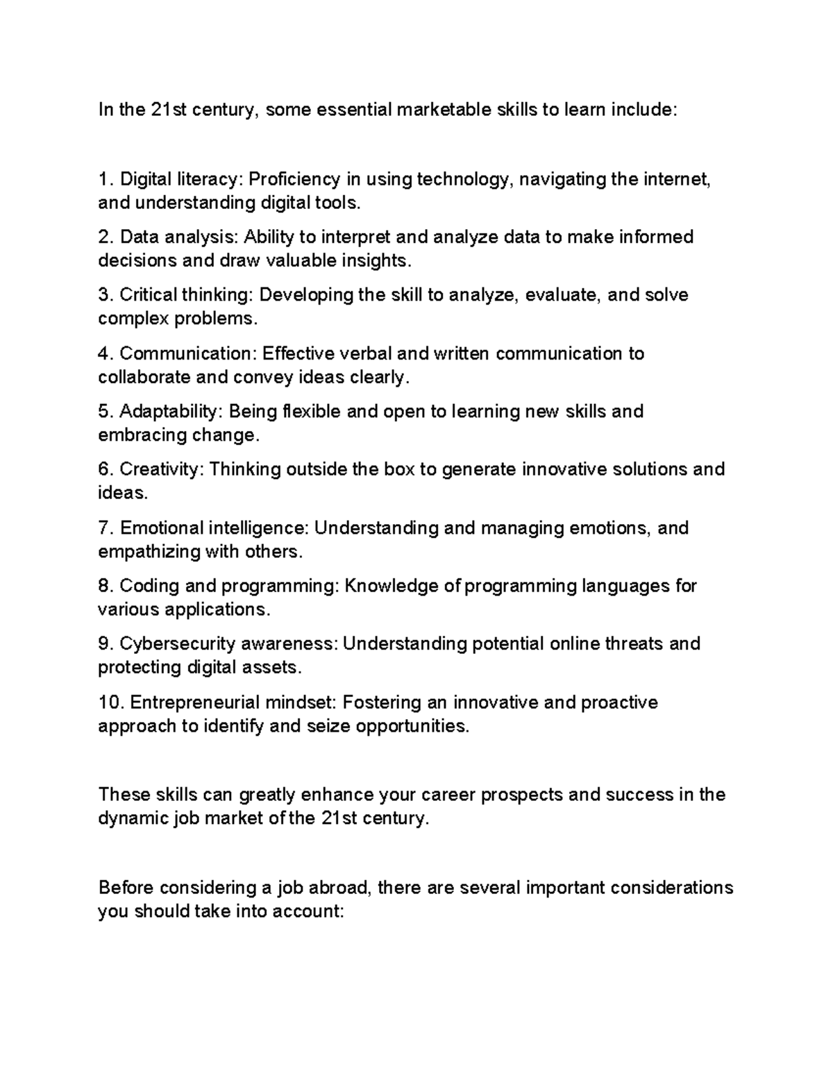 Essential Infos Summary Bs In Civil Engineering In The 21st Century Some Essential
