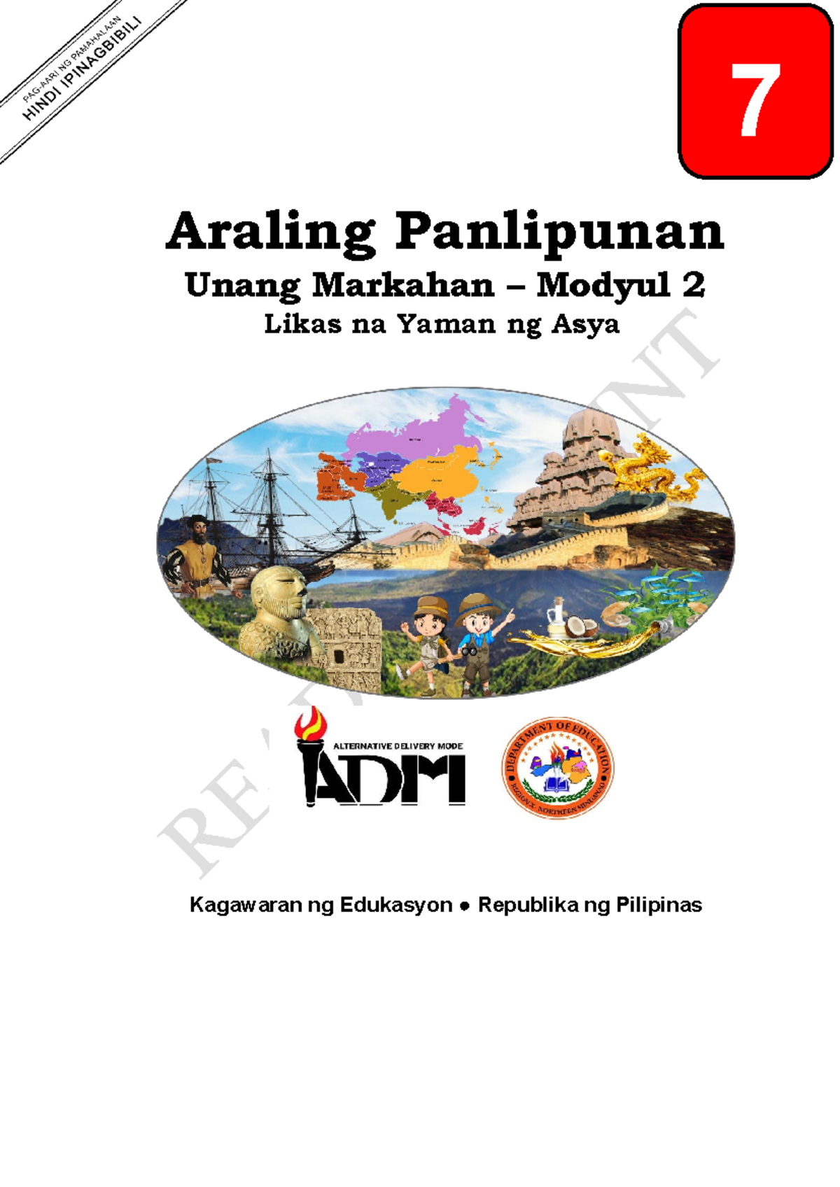 Araling Panlipunan 7 q1 mod2 likas na yaman ng asya v5 - Araling Panlipunan Unang Markahan ...