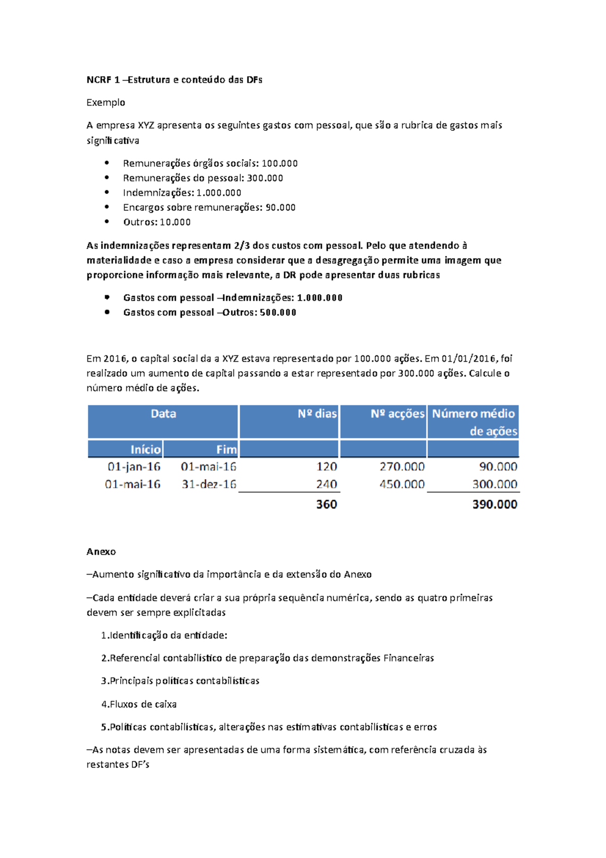 Slide 2 - Resumo Contabilidade e Relato Financeiro - NCRF 1 e das DFs ...