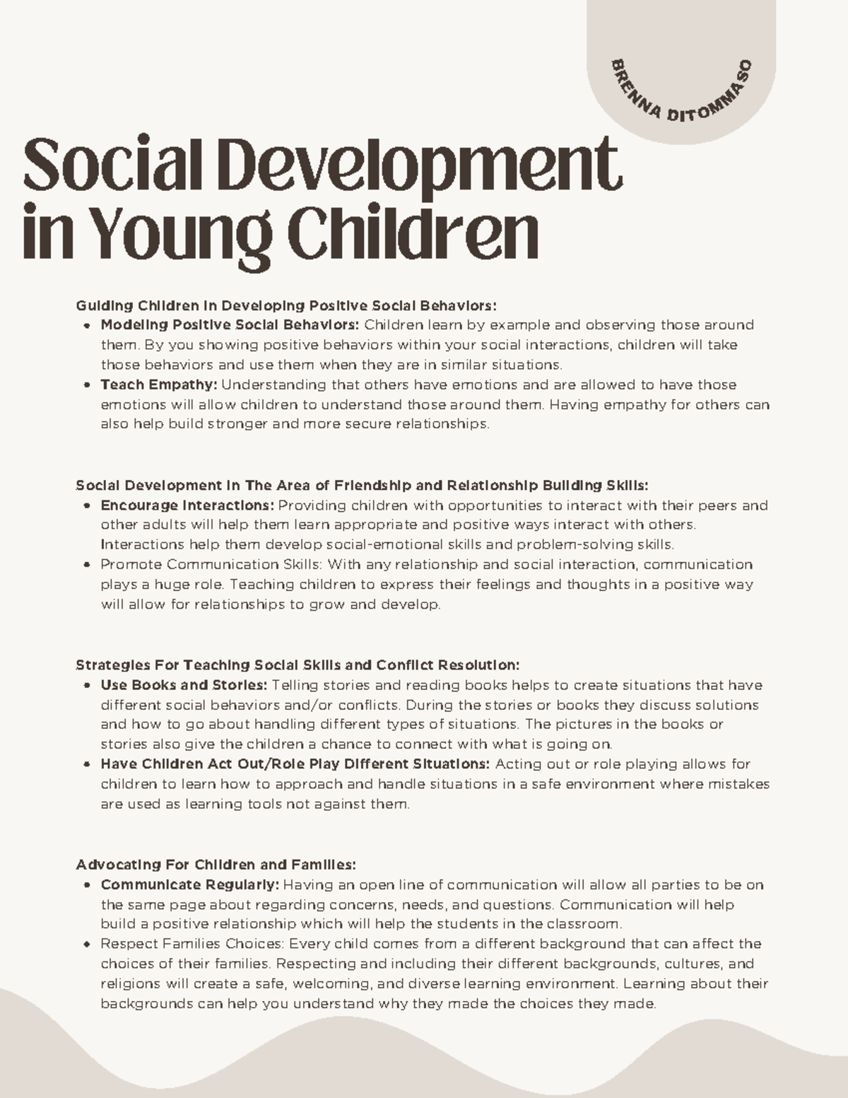 Social Development in Young Children - Guiding Children In Developing ...