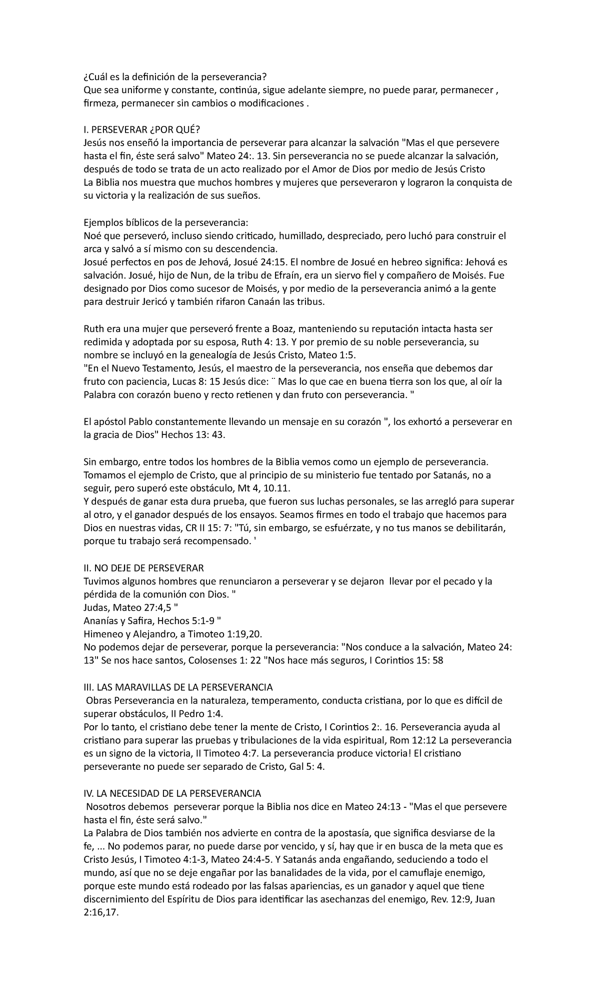 Perseverancia - ¿Cuál es la definición de la perseverancia? Que sea ...