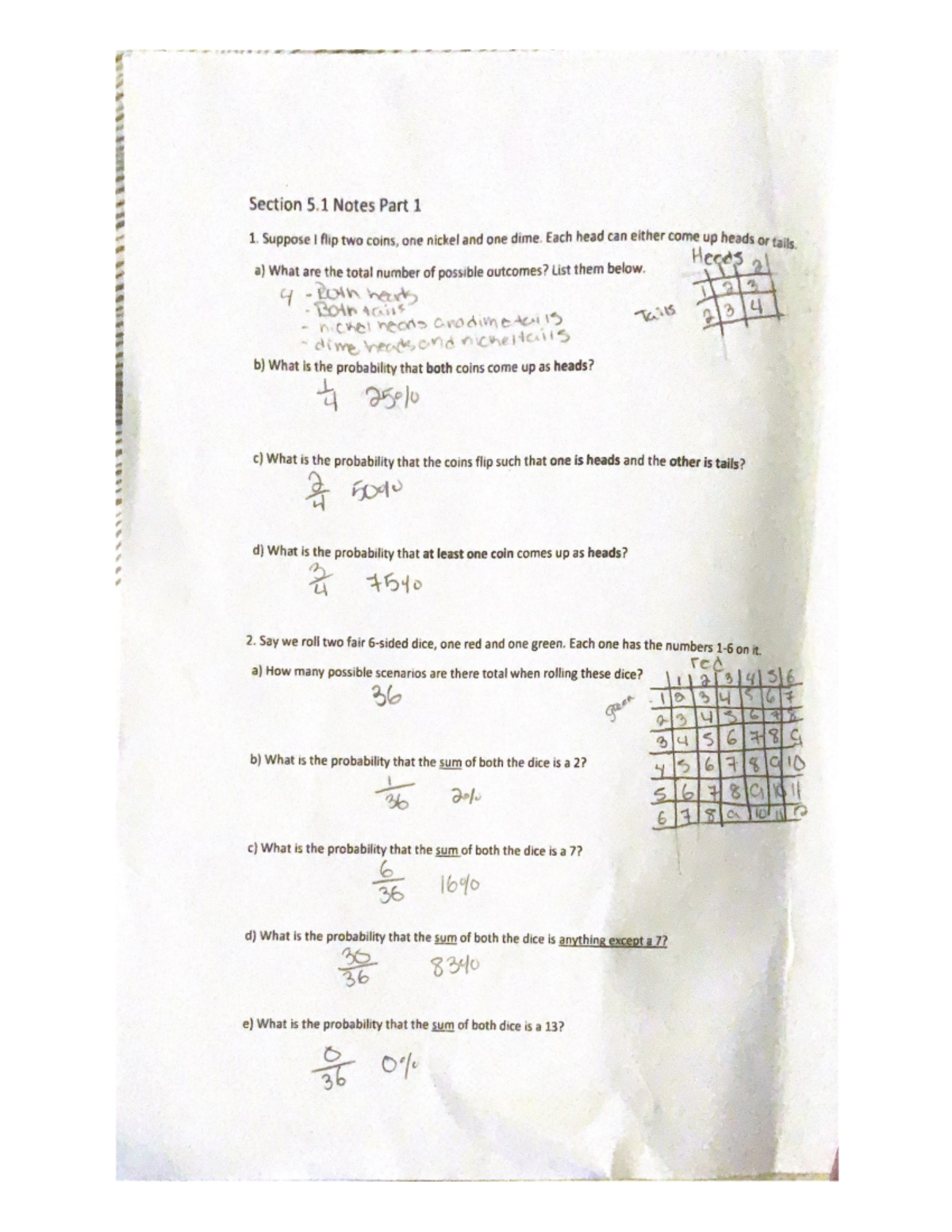 Section 5.1 Notes Part 1 - Math 103 - Studocu