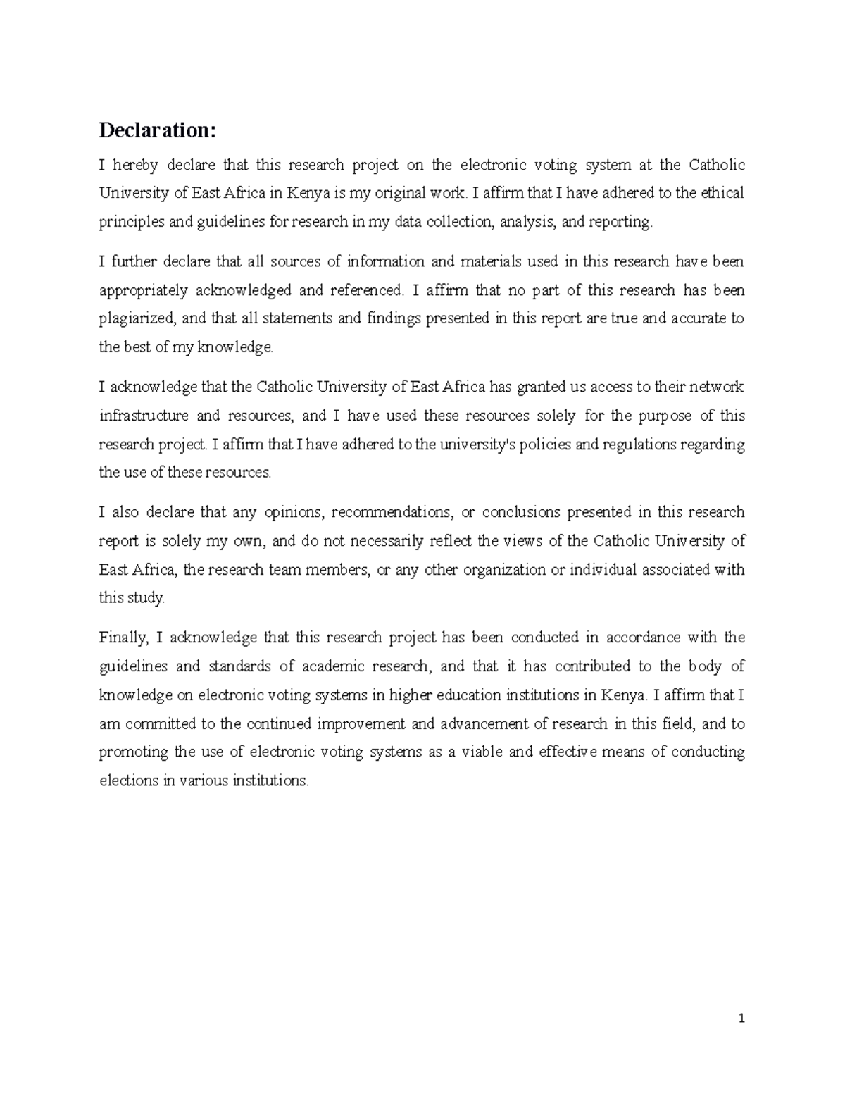 research voting - - Studocu