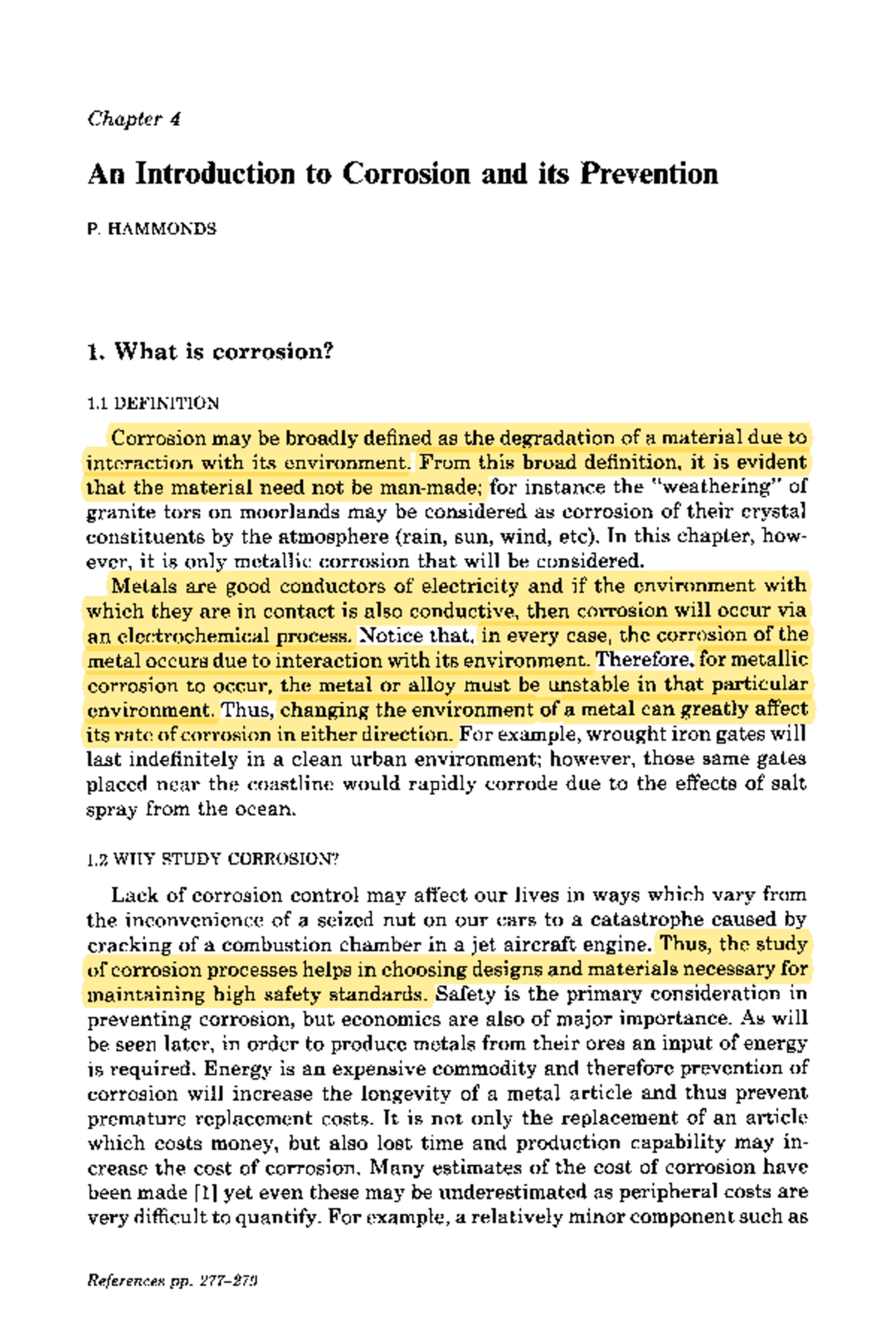 Introduction to Corrosion and its Prevention - HAMMONDS 1. What is ...