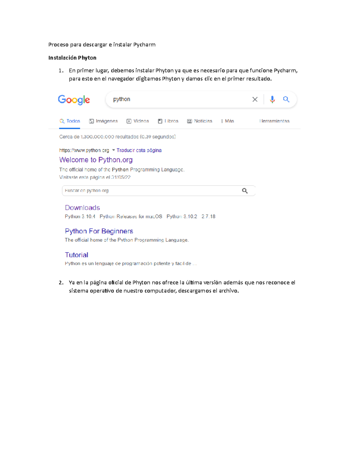 Manual de usuario pycharm - Proceso para descargar e instalar Pycharm ...