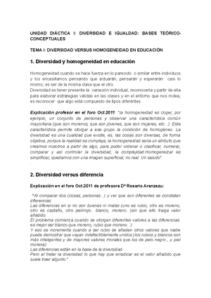 PEC Diversidad Igualdad Alejandra Sanz - DIVERSIDAD E IGUALDAD EN EDUCACIÓN CURSO 2022 ...