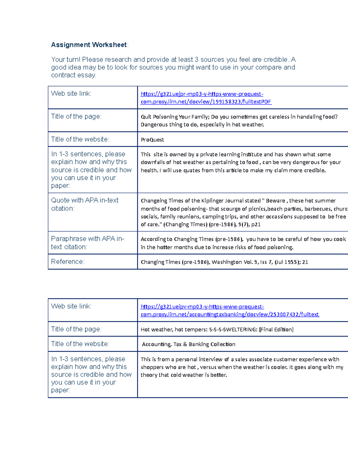 ENG101 Wk10 Assignmen Worksheet-Tmedley-Dallis - Assignment Worksheet ...