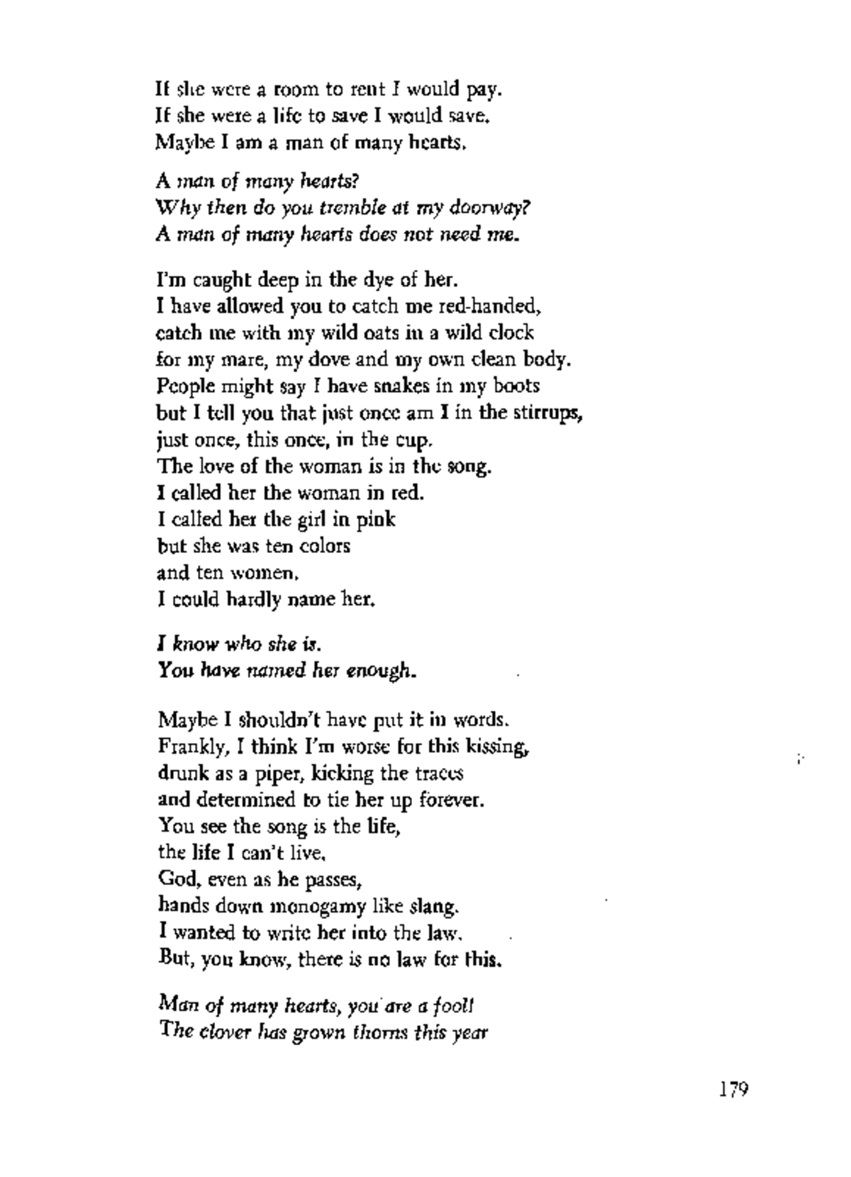 Anne Sexton - The Complete Poems 207 - If she were a room to rent I ...